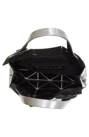Issey Miyake Carat Top Handle Bag - Gray