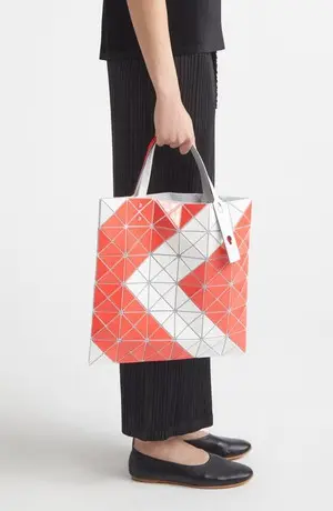 Issey Miyake Sign Prism Tote - Red