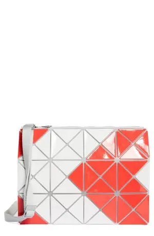 Issey Miyake Sign Prism Crossbody Bag - Red