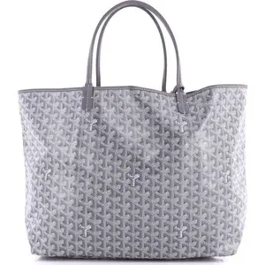 Goyard Saint Louis Tote Coated Canvas Gm - Grey