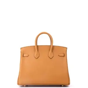 Hermès Birkin Handbag Swift With Gold Hardware 25