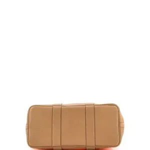 Hermès Garden Party Tote Toile And Leather 30 - Orange