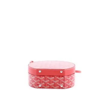 Goyard Alto Hatbox Bag Coated Canvas - Red