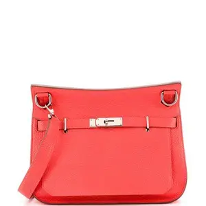 Hermès Jypsiere 28 Bag Clemence - Red