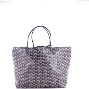 Goyard Saint Louis Tote Coated Canvas Gm - Blue