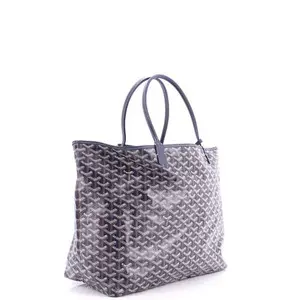 Goyard Saint Louis Tote Coated Canvas Gm - Blue