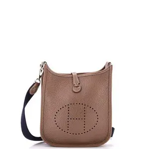 Hermès Evelyne Bag Gen Iii Clemence Tpm - Grey