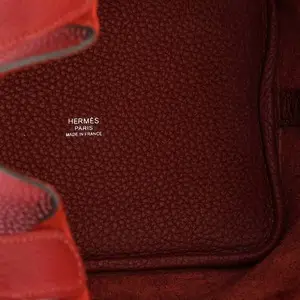 Hermès Picotin Lock Bag Clemence Pm - Red