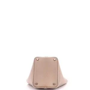 Hermès Picotin Bag Clemence Pm - Grey
