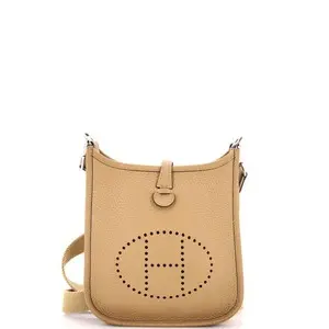 Hermès Evelyne Bag Gen Iii Clemence Tpm White