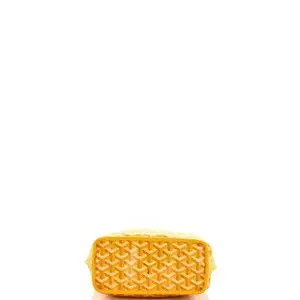 Goyard Anjou Reversible Tote Coated Canvas Mini - Yellow