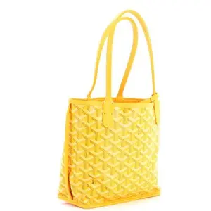 Goyard Anjou Reversible Tote Coated Canvas Mini - Orange
