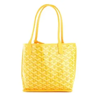 Goyard Anjou Reversible Tote Coated Canvas Mini - Orange