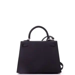 Hermès Kelly Handbag Epsom With Palladium Hardware 25 - Black