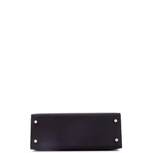 Hermès Kelly Handbag Epsom With Palladium Hardware 25 - Black