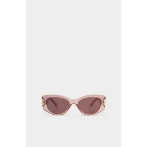 KATIE LOXTON Rimini Sunglasses - Pink Transparent
