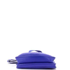 Hermès Evelyne Bag Gen Iii Clemence Pm - Blue