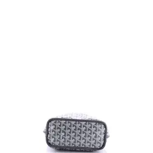 Goyard Anjou Reversible Tote Coated Canvas Mini - Grey