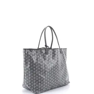 Goyard Saint Louis Tote Coated Canvas Gm - Grey