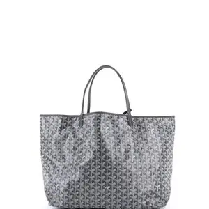 Goyard Saint Louis Tote Coated Canvas Gm - Grey
