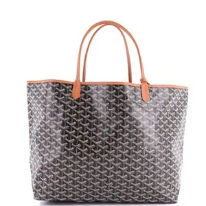 Goyard Saint Louis Tote Coated Canvas Gm Brown