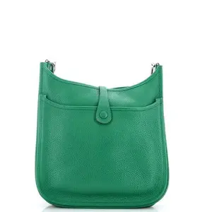 Hermès Evelyne Bag Gen Iii Clemence Pm - Green