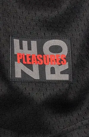 PLEASURES X Zero Skateboards Jamie Mesh Hockey Jersey