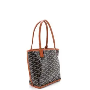 Goyard Anjou Reversible Mini Tote Coated Canvas - Brown
