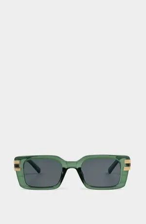 KATIE LOXTON Malibu Sunglasses Transparent Green