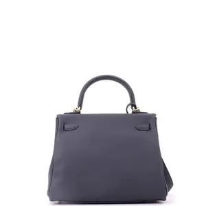 Hermès Kelly Handbag Verso Swift With Permabrass Hardware 25
