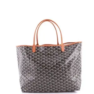 Goyard Saint Louis Tote Coated Canvas Gm - Brown