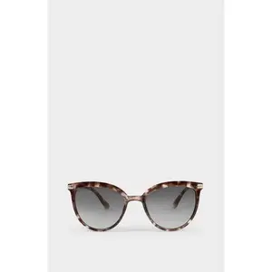 KATIE LOXTON Ravello Sunglasses - Transparent Tortoiseshell