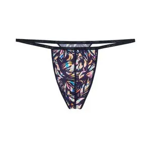 HOM Viscaya G-string - Navy Print