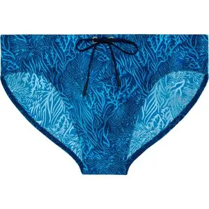 HOM Panarea Swim Mini Briefs - Blue Print