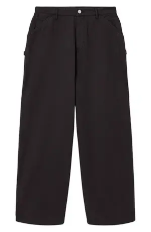 ALLSAINTS Jackson Barrel Leg Trousers - Tanner Black
