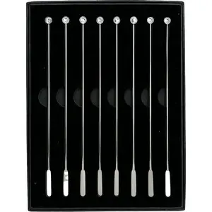 PRINCE OF SCOTS Diamond Crystal Cocktail Stir Sticks