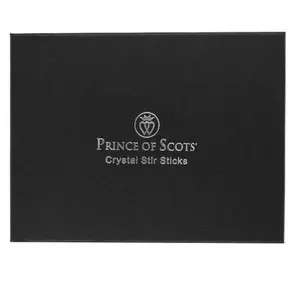 PRINCE OF SCOTS Diamond Crystal Cocktail Stir Sticks