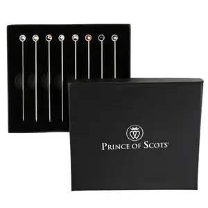 PRINCE OF SCOTS Gem Crystal Cocktail Picks