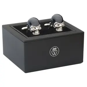 PRINCE OF SCOTS Crystal Skull Cufflinks