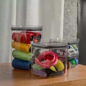 OU Airtight Stackable Food Storage Container Set With Leak Proof Lid