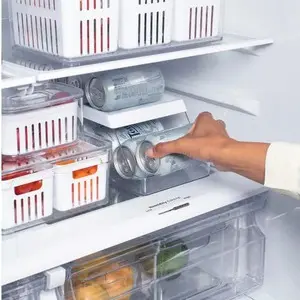 OU Rolling Bpa Free Can Dispenser Organizer 4 Piece Set