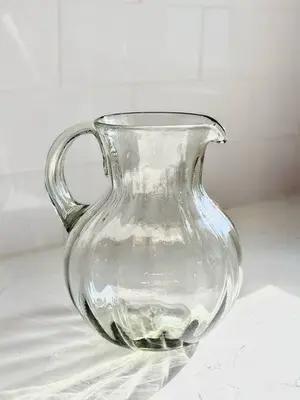 VILLA LUA HOME Bola Fluted Pitcher