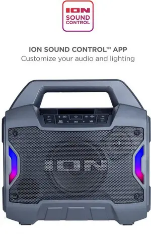 ION AUDIO Game Day Primetime Portable Bluetooth Speaker