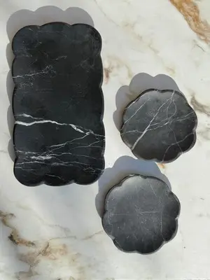 VILLA LUA HOME Belle Marble Tray