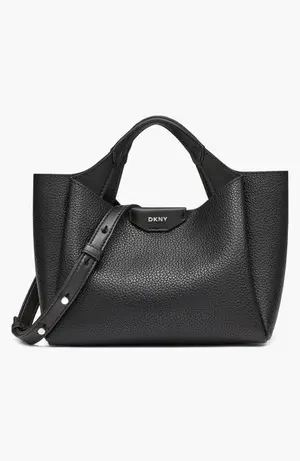 Dkny Willa Mini Satchel - Black/silver