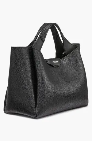 Dkny Willa Mini Satchel - Black/silver