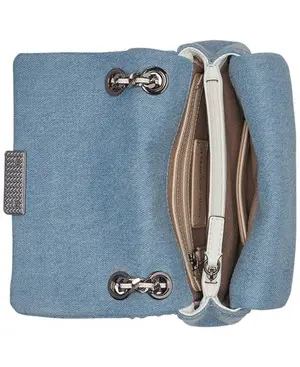 Karl Lagerfeld Paris Lafayette Denim Crossbody