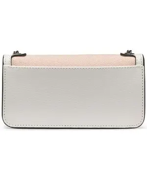Karl Lagerfeld Paris Kosette Canvas Shoulder Bag - Pink
