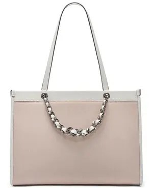Karl Lagerfeld Paris Savoie Canvas Tote - Light Pink