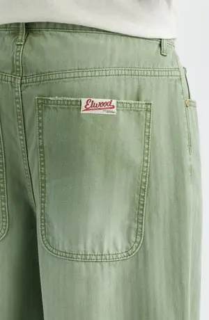 ELWOOD Archive Herringbone Twill Pants